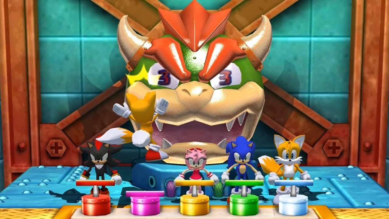 【3ds 마리오 파티 시리즈 100미니게임 컬렉션 】최고의 미니게임 섀도우 더 헤지혹 Vs 소닉 더 헤지혹 Vs 에이미 로즈 Vs 마일즈 테일즈 프로워마스터 Com