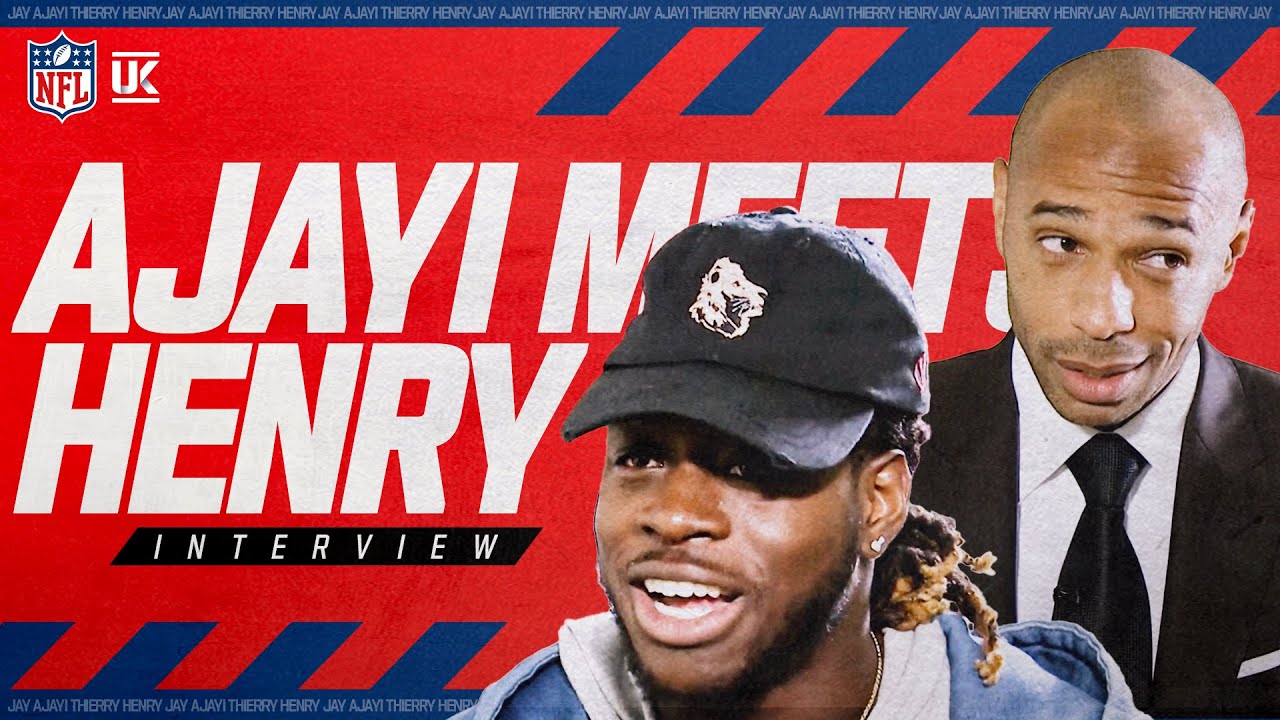 "It's A Dream Come True!" | Thierry Henry Surprises Jay Ajayi | NFL UK ...