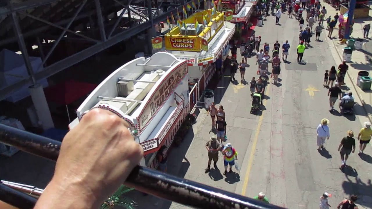 Wisconsin State Fair Park 2019 The Sky Glide - YouTube