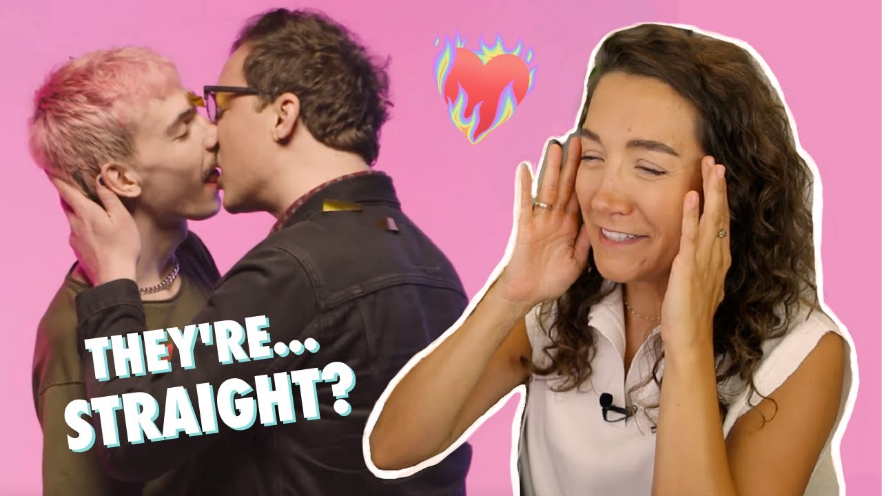 Lesbian Reacts To ~straight Men Kissing~ Youtube