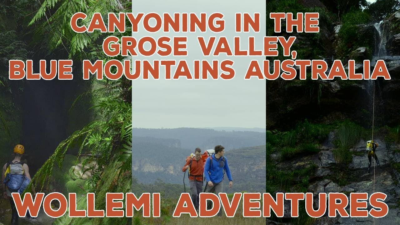 Canyoning in the stunning Blue Mountains National Park - finishing with ...