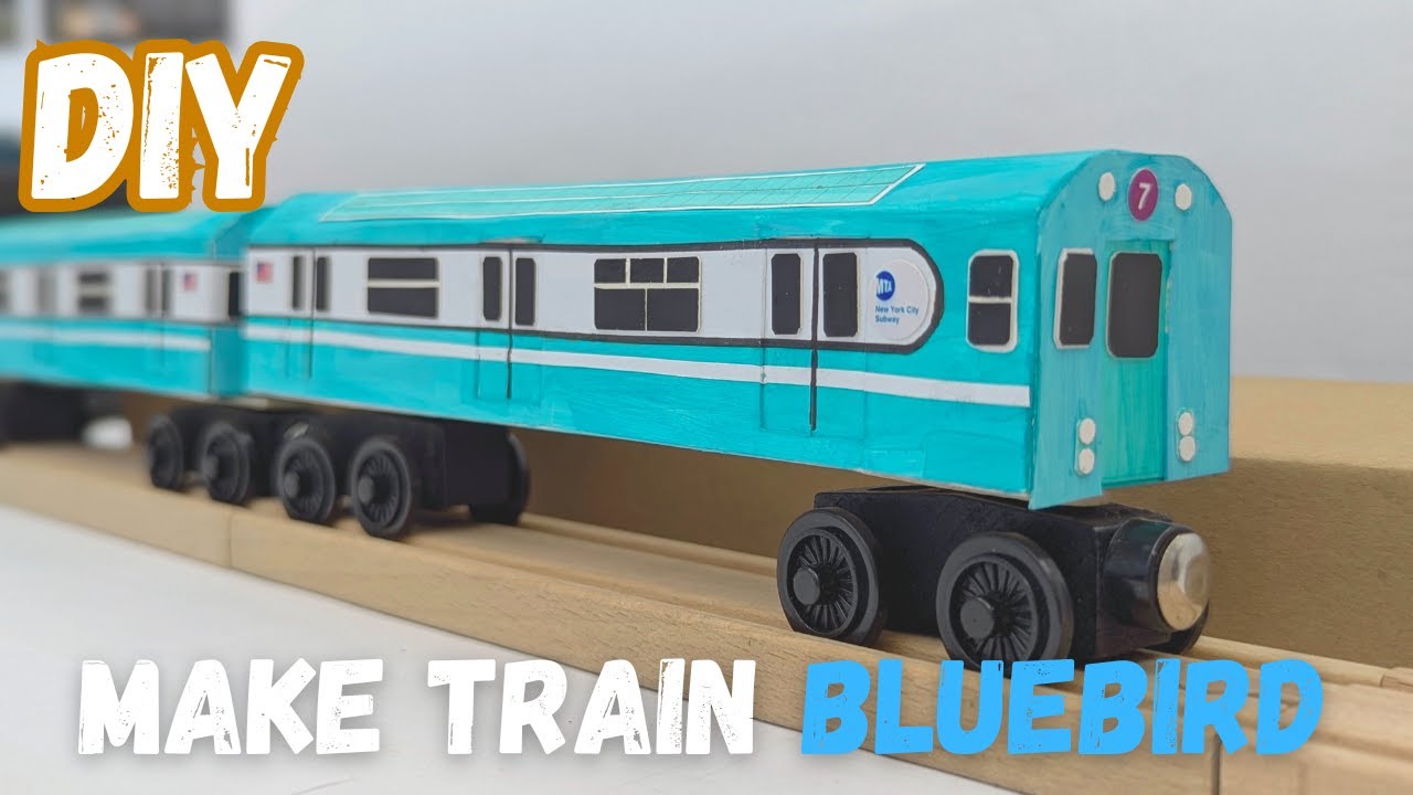 DIY Legendary MTA NYC Bluebird World's Fair Subway - YouTube