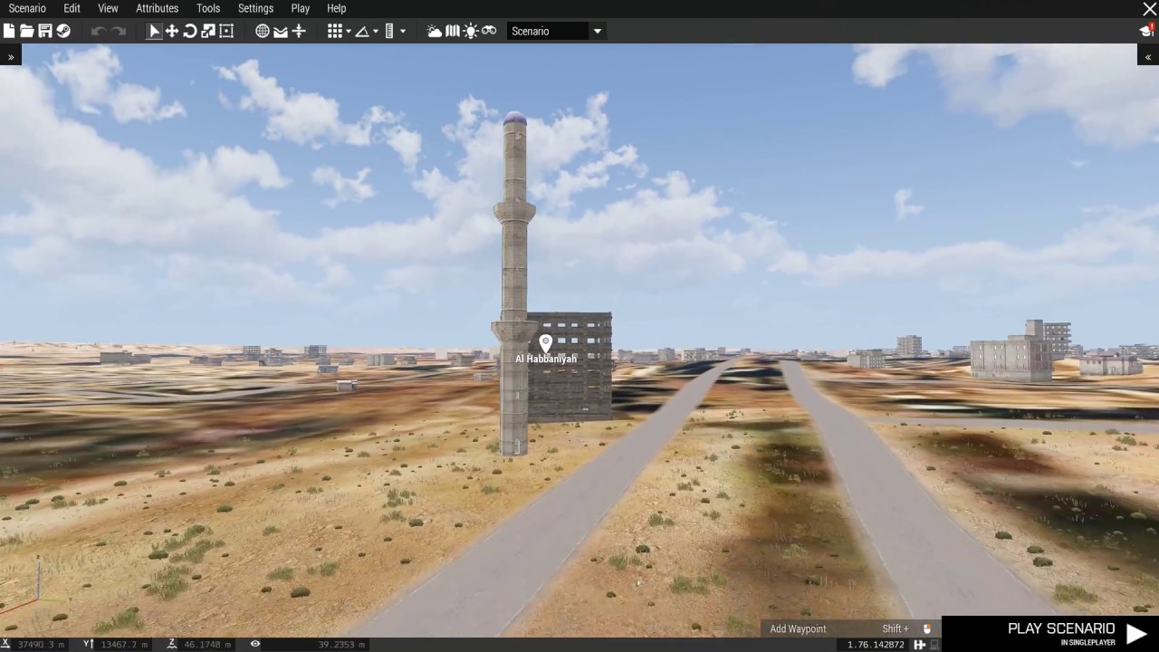 ArmA 3 PMC Terrain Development 09-21-17 Iraq Ramadi - YouTube