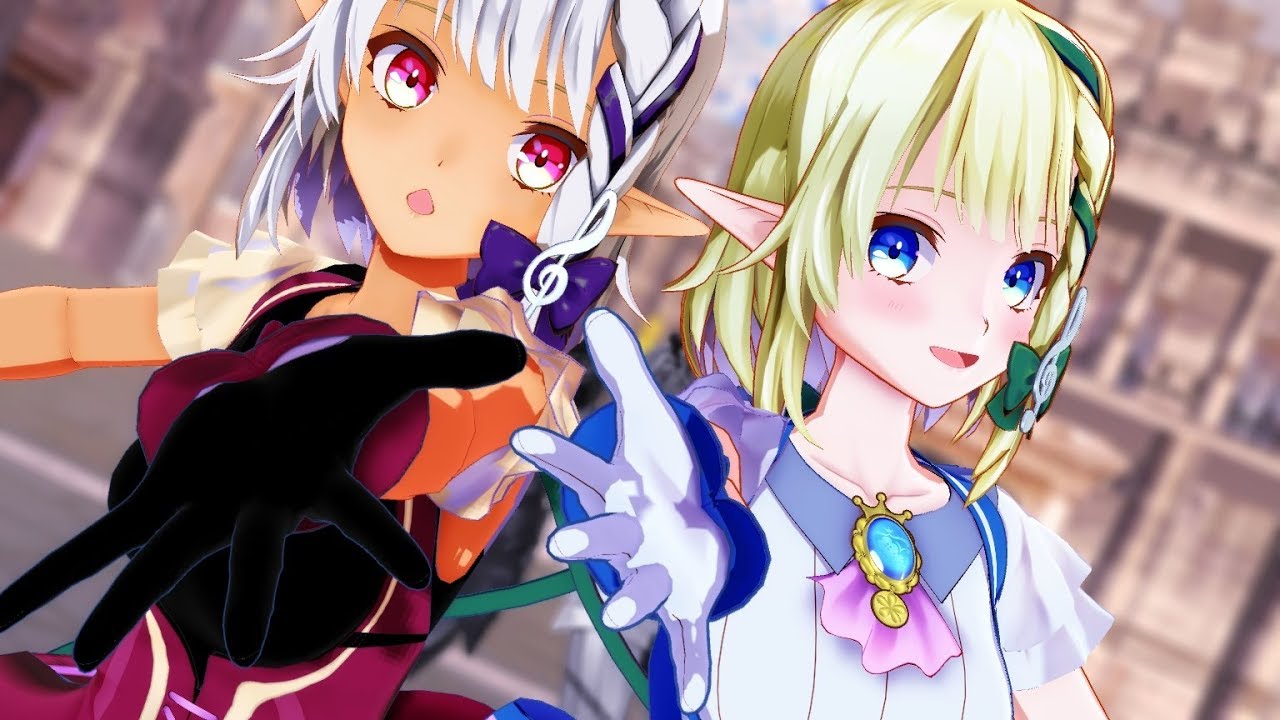 【ARIA/MMD】千条アリアでビバハピ【出会い編】 - YouTube