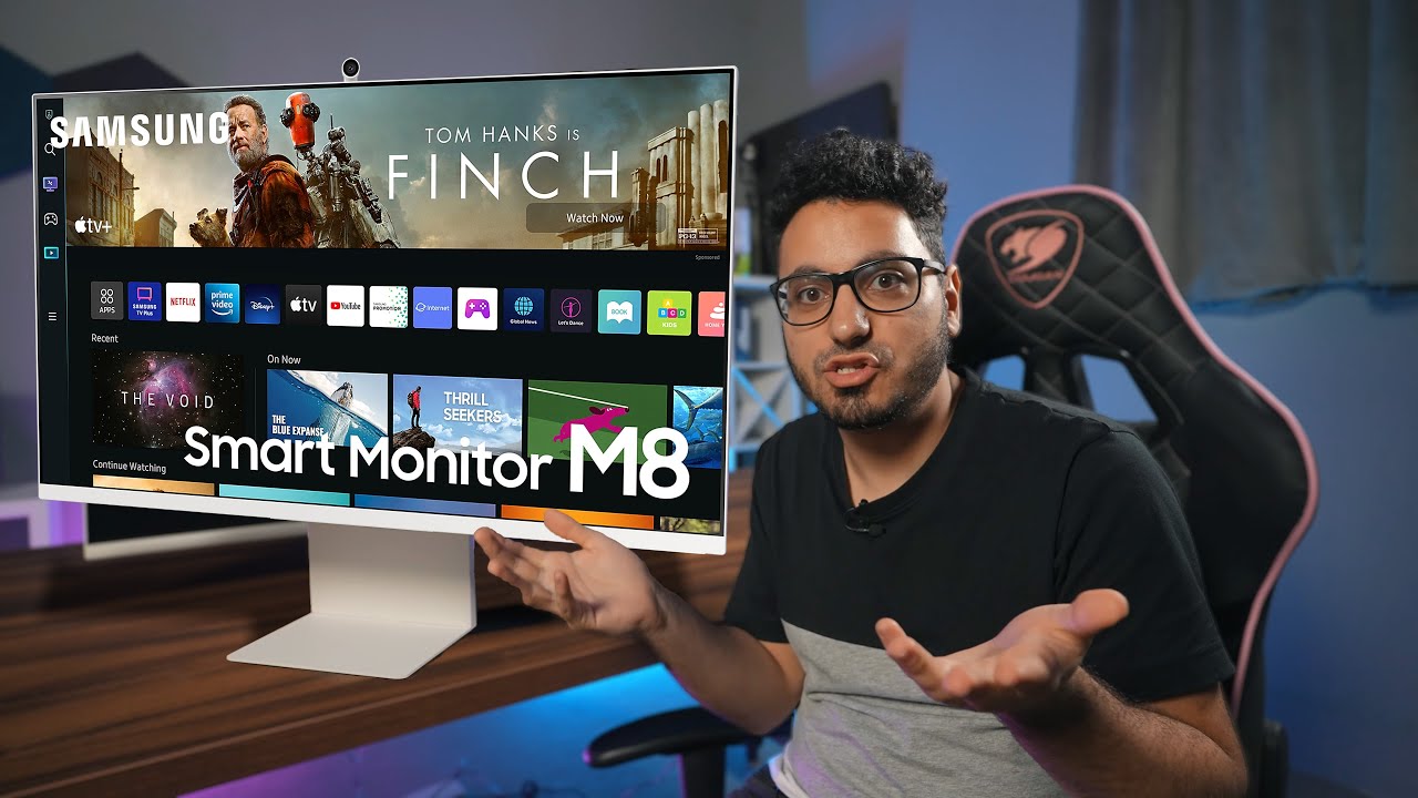 Този СМАРТ Монитор може ВСИЧКО! - Samsung M8 - YouTube