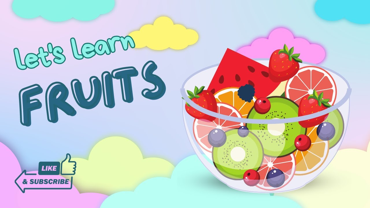 Fruity Fun Song for Kids | Learn Fruits with Easy Rhymes - YouTube