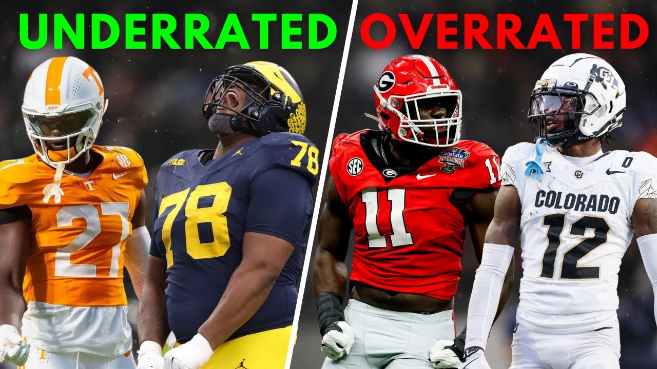 Overrated and Underrated Players | 2025 NFL Draft - YouTube