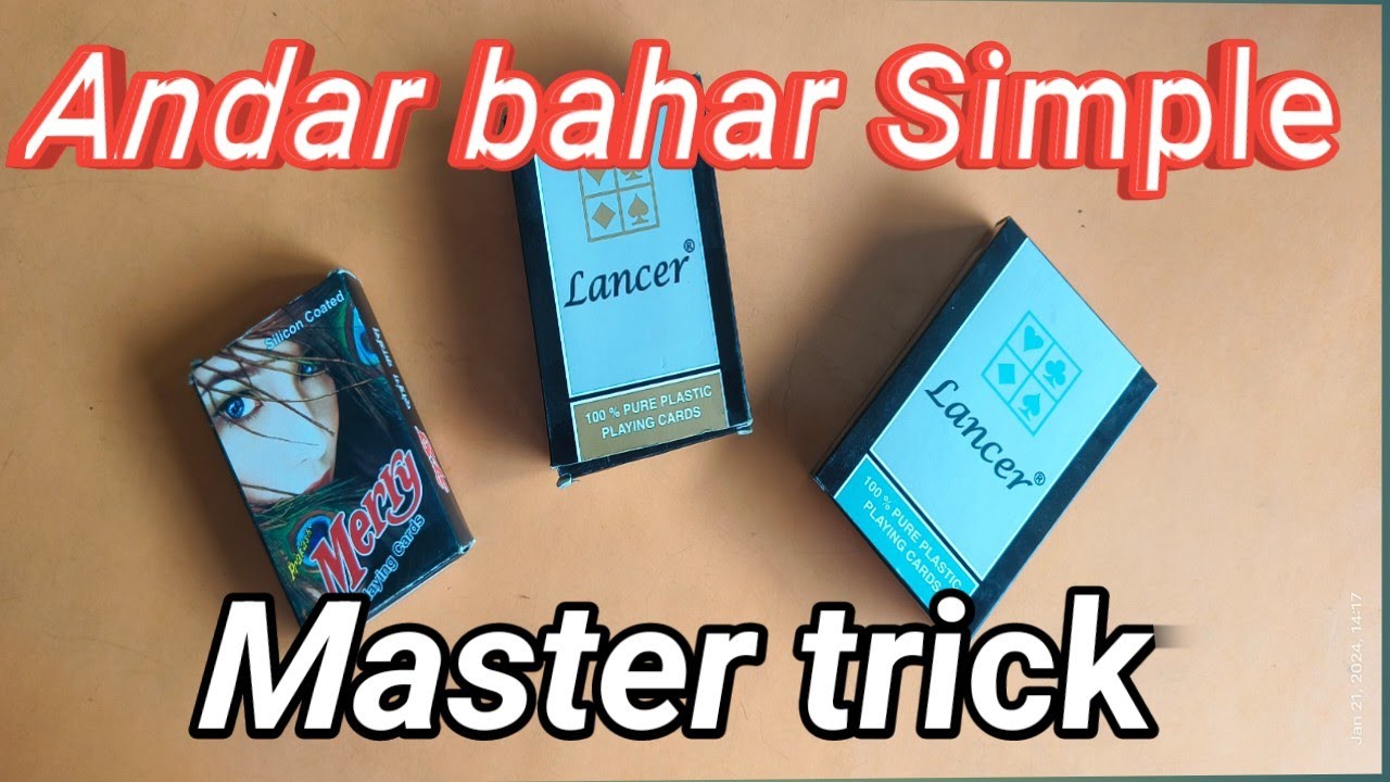 Master Trick Andar bahar, Catt patta andar Bahar,Mang patta andar Bahar tricks,andar bahar Game ...