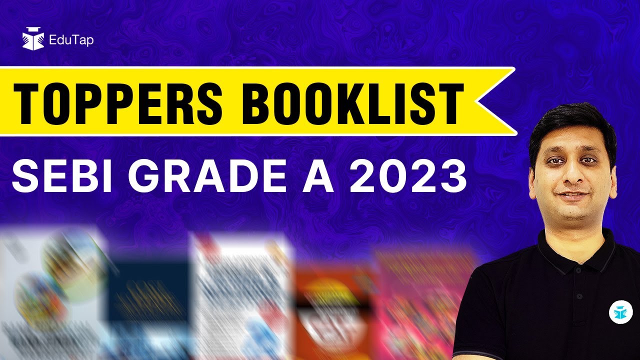 Best Books for SEBI Grade A 2023 | Important Booklist Phase 1 and 2 ...