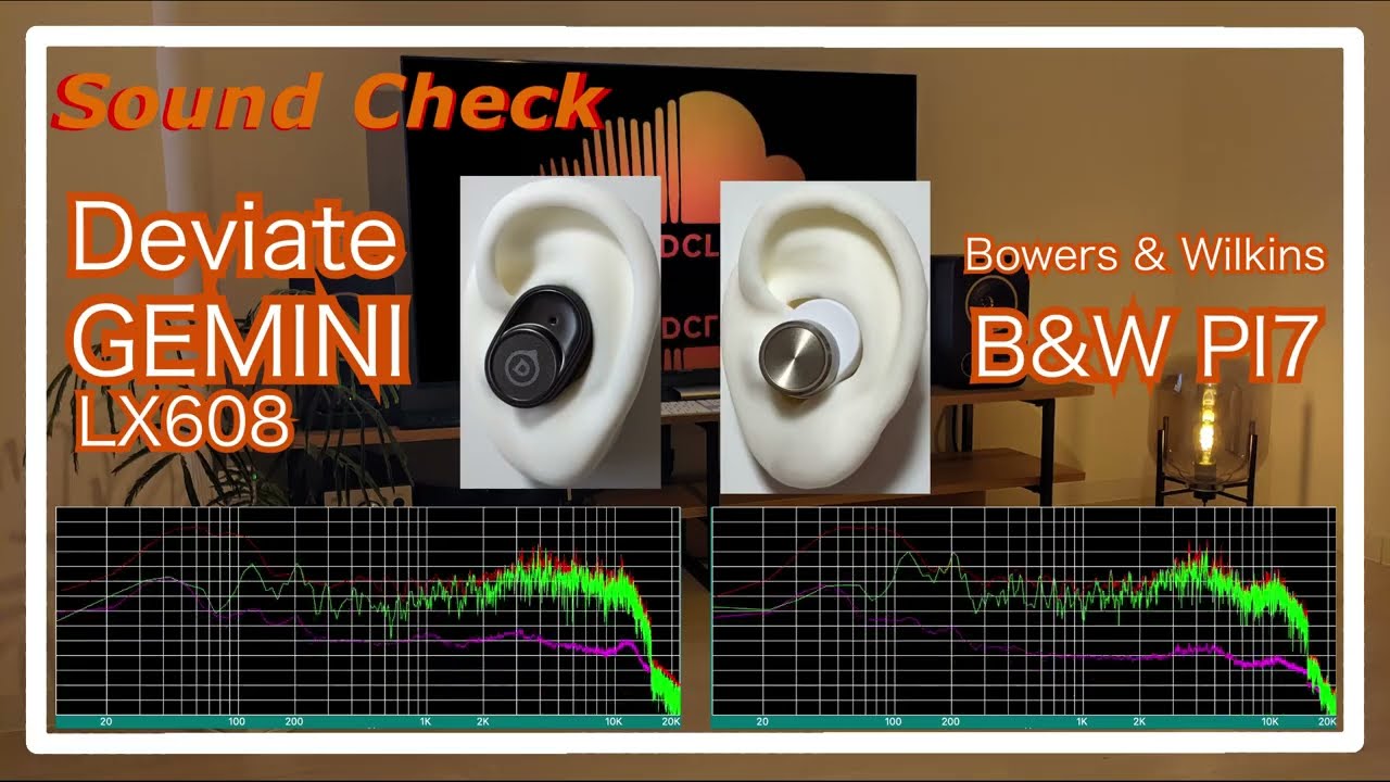 Devialet GEMINI LX608 vs Bowers & Wilkins B&W PI7 [TWS IEMs In-Ear headphonesSoundComparison]完全 ...