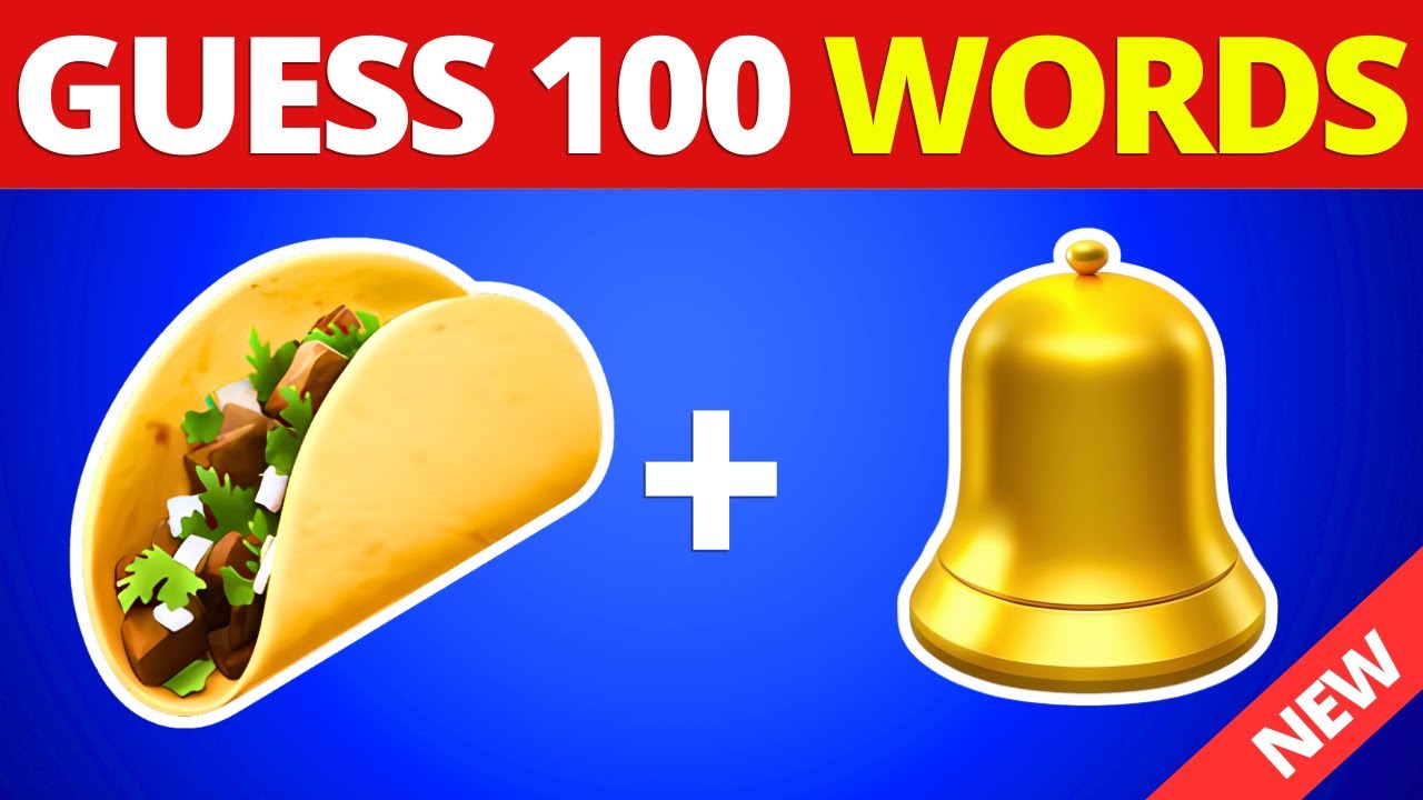 Guess 100 Words By Emojis: Zeey Emojis Quiz - YouTube