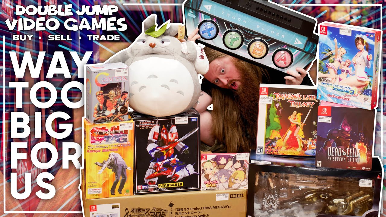 THESE are some of the BIGGEST Video Game Items we’ve ever SEEN | DJVG ...