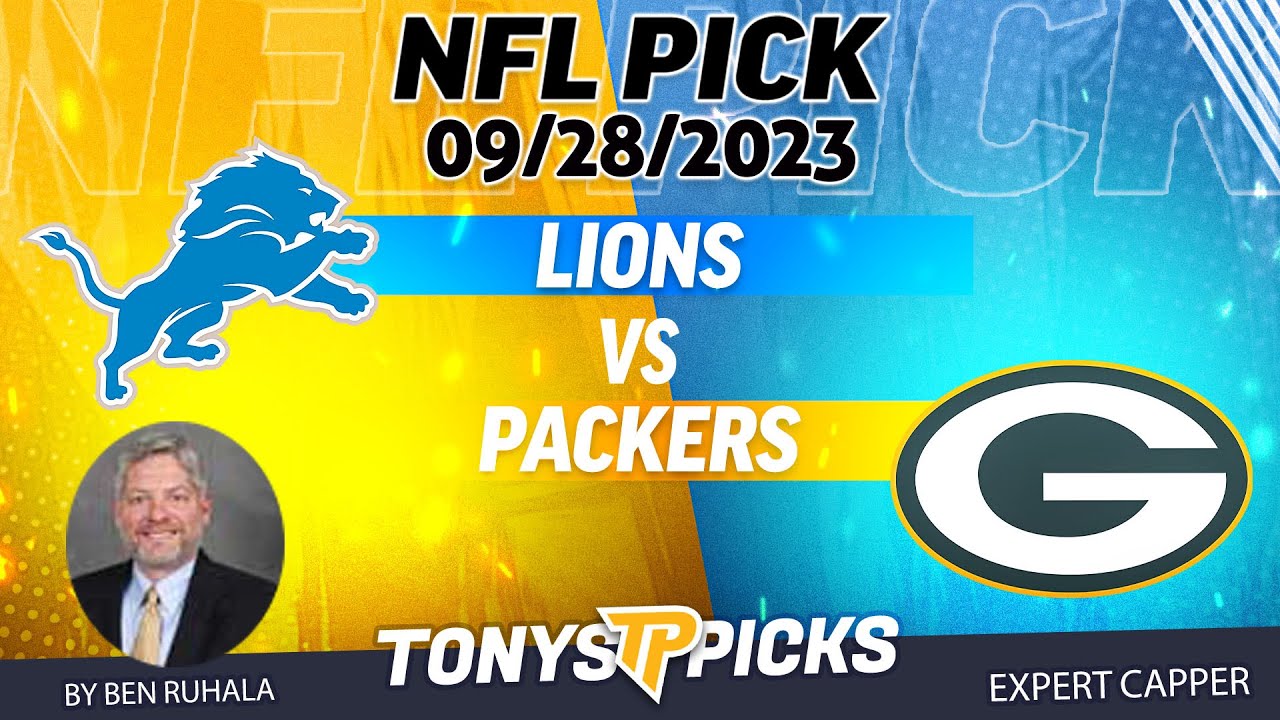 Detroit Lions vs Green Bay Packers 9/28/2023 Week 4 FREE NFL Player ...