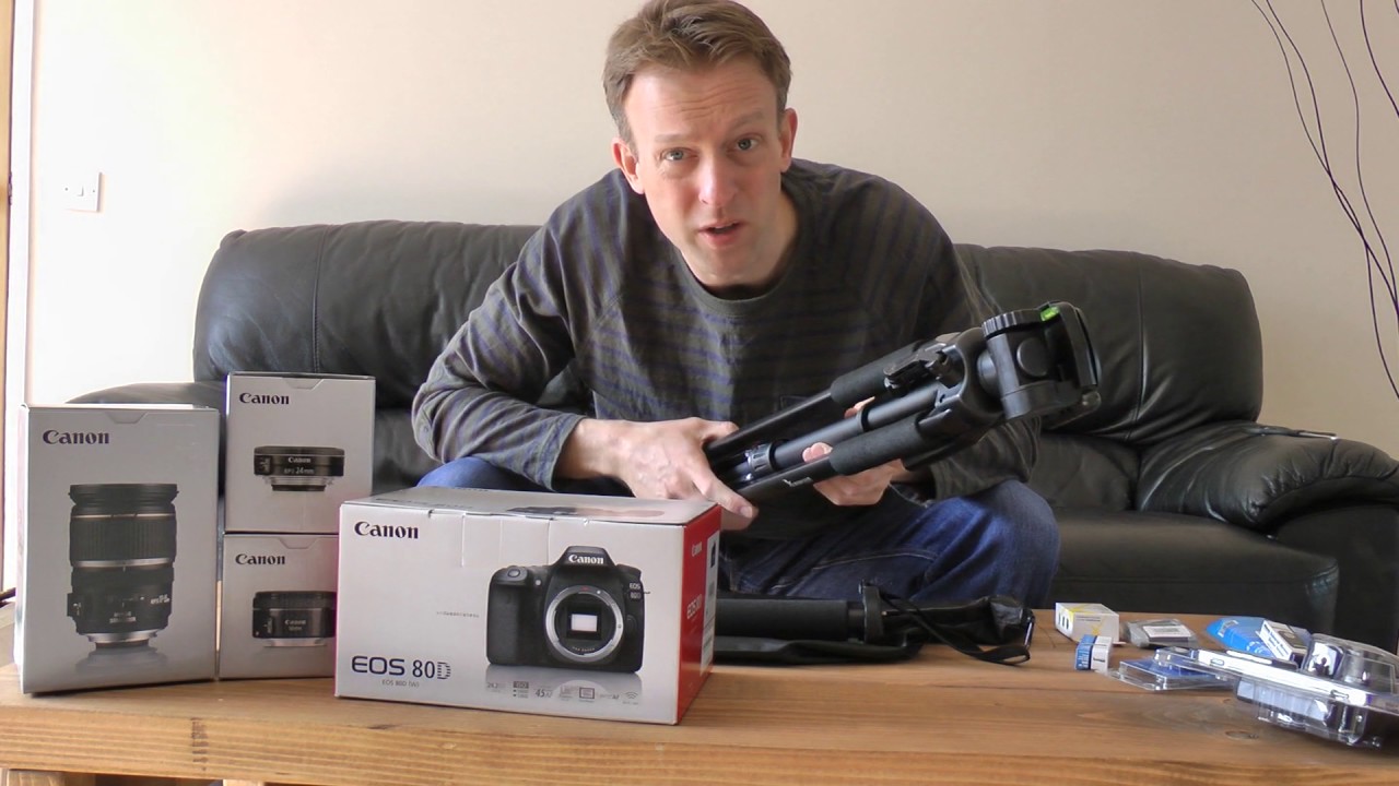 Canon EOS 80D bundle unboxing - YouTube