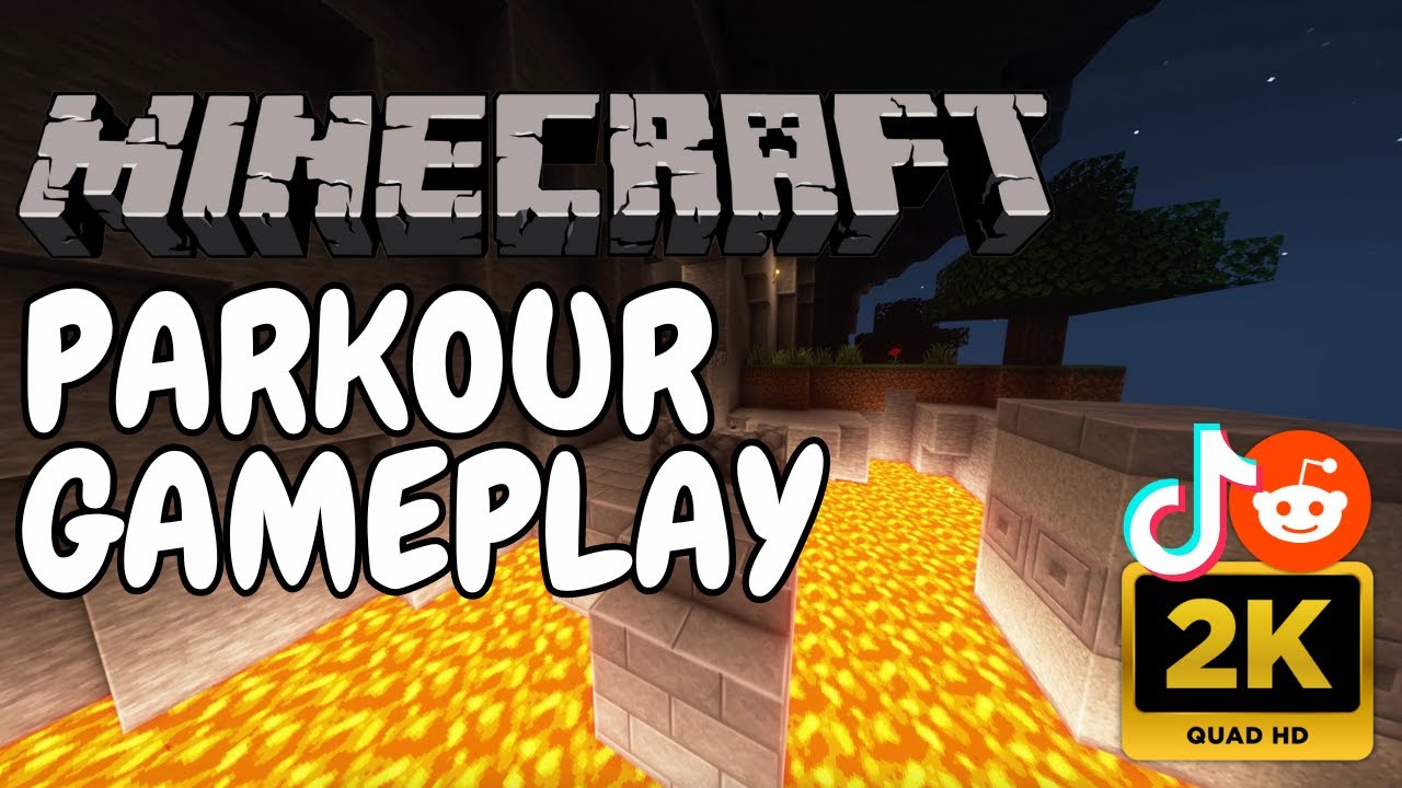 Minecraft Parkour Gameplay #5 [Video Download] [Background Footage ...