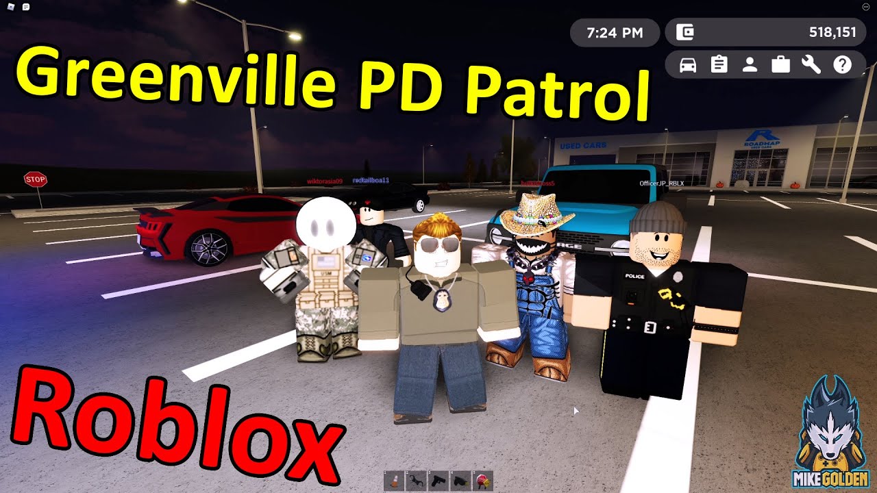 Greenville Police Department Detective Patrol | Roblox Episode 30 - YouTube