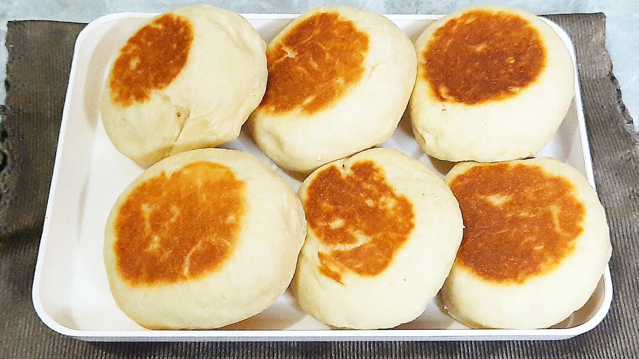 Roti Yogurt (tanpa oven, tanpa telur, tanpa mentega) - YouTube