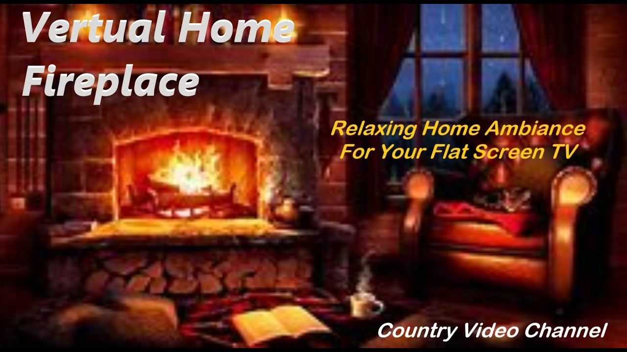 Relaxing fireplace Ambiance for Peaceful Sleep! - YouTube