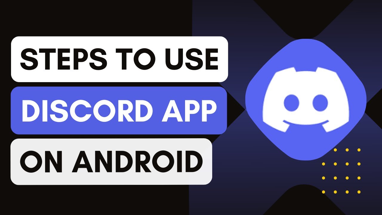 How To Use Discord On Android ! - YouTube