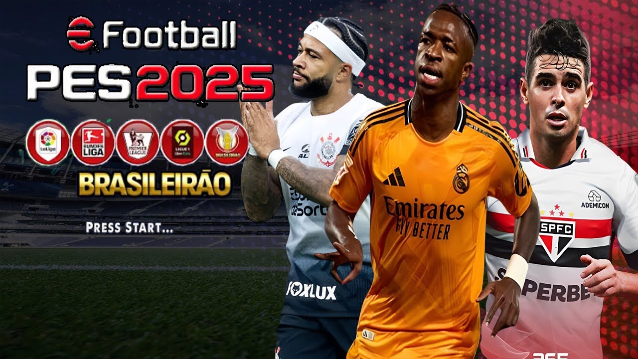 BAIXAR EFOOTBALL PES 2025 PS2 AETHESX2 PCSX2 OPL PC VIA MEDIAFIRE ...
