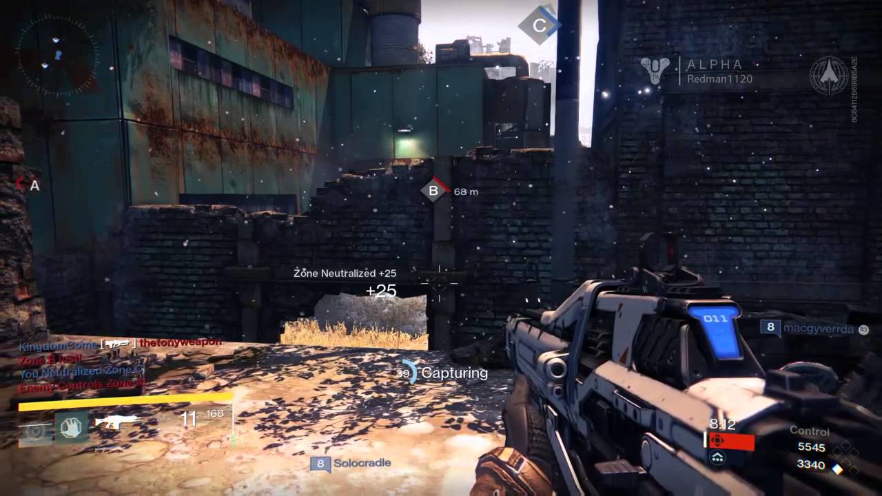 PlayStation 4 Destiny First Look Alpha Multiplayer Match - YouTube