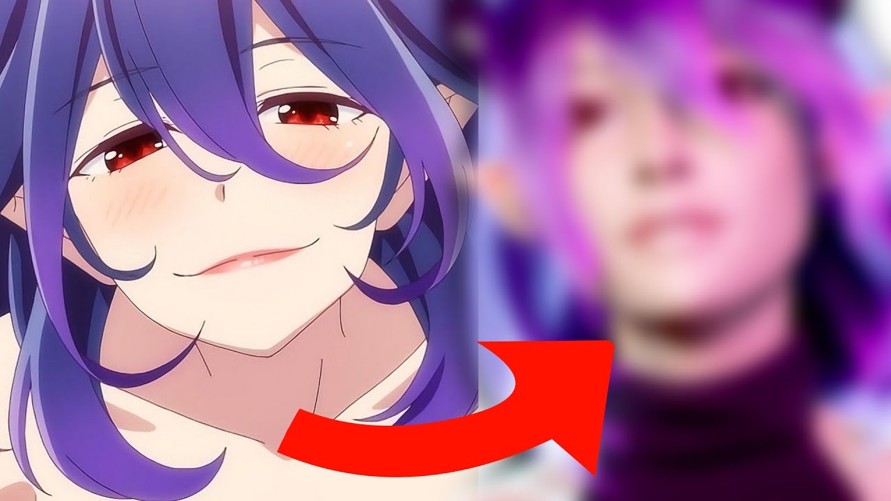 Best anime girl with VFX - YouTube
