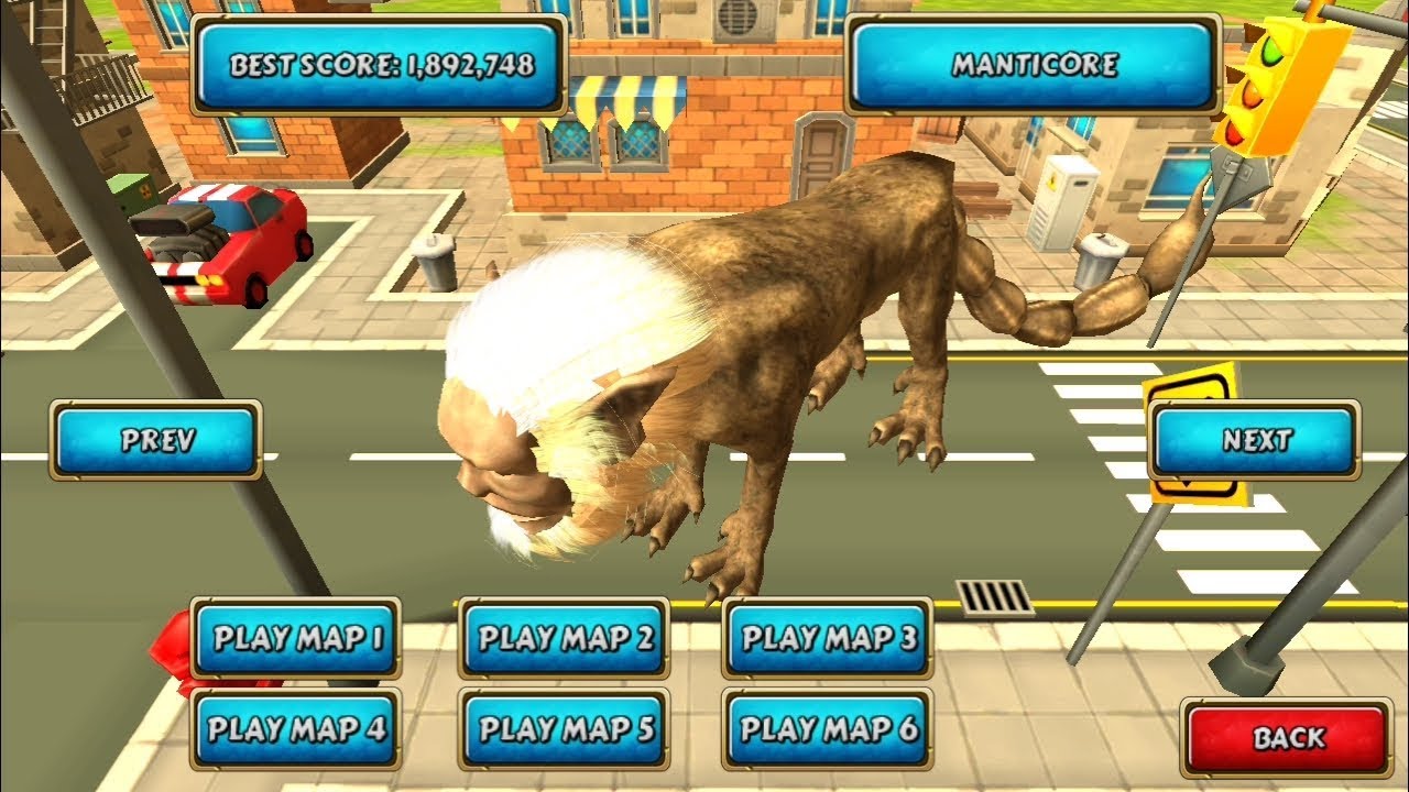 Monster Simulator Trigger City | Android Gameplay #10 - YouTube