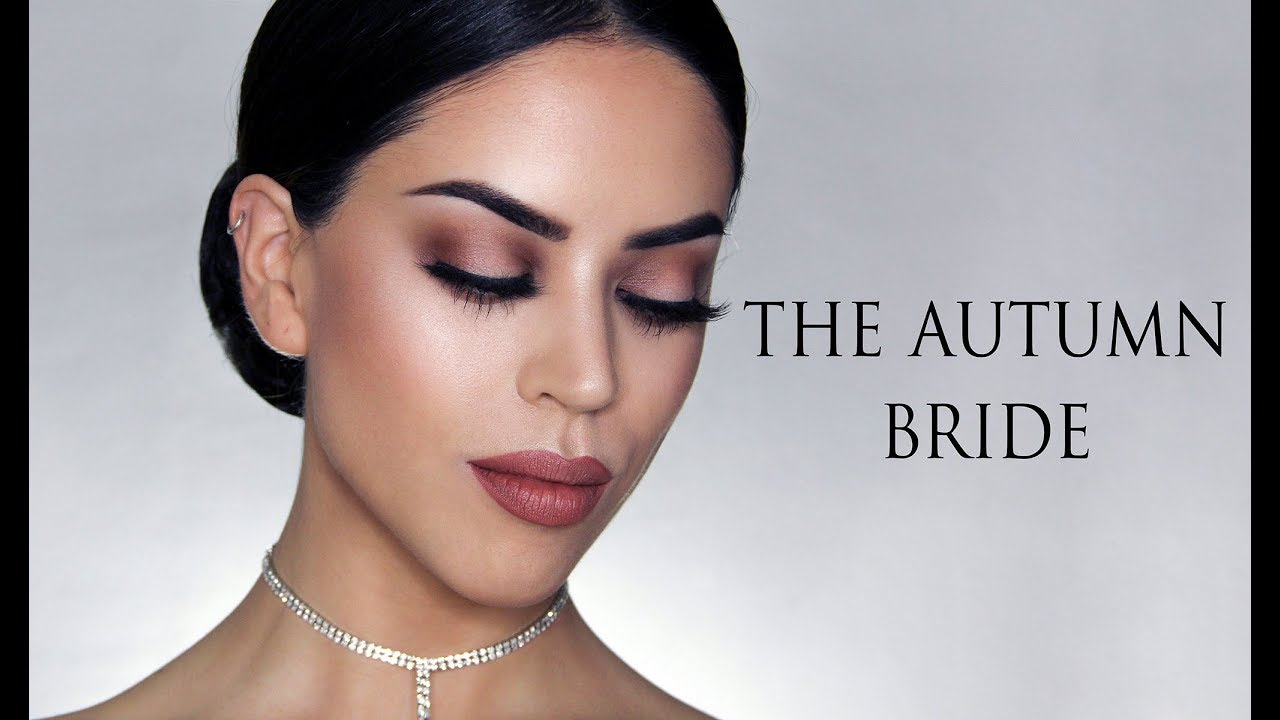 All Matte Insta-Glam | Φθινοπωρινό Νυφικό Μακιγιάζ - YouTube