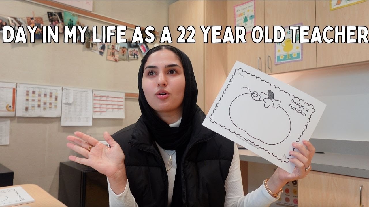 DAY IN MY LIFE AS A 22 YEAR OLD TEACHER! - YouTube