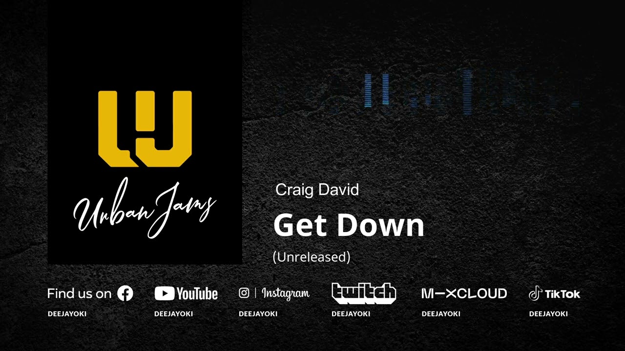 Hard To Find R&B - Craig David - Get Down - Very Rare - YouTube