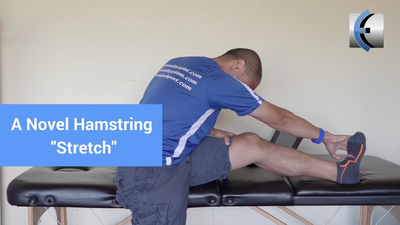 A Novel Hamstring "Stretch" - Modified Long Slump Sit - YouTube