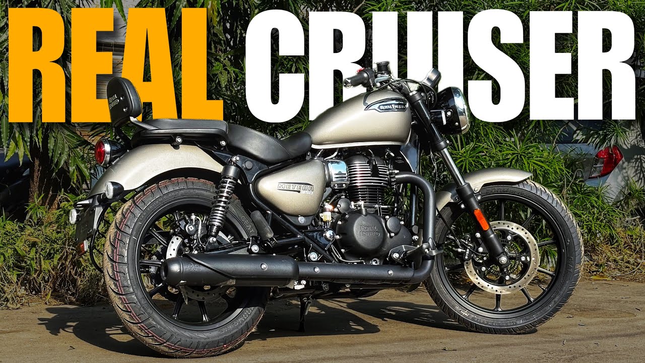 Meteor 350 Stellar Matt Grey 2025 Model - Best Cruiser Bike - YouTube
