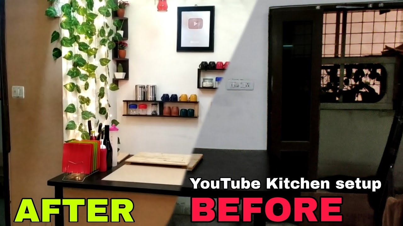 Lockdown adventures | Kitchen setup for YouTube l Studio kitchen setup ...