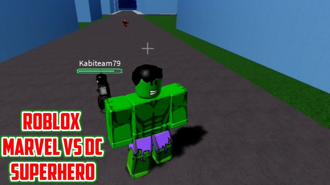 Game Roblox || Marvel Vs DC - YouTube