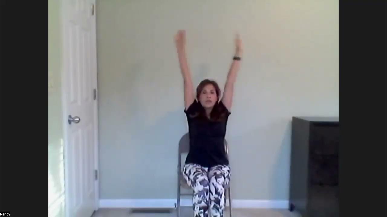 Meditation and Chair Yoga with Nancy Guzman October 21, 2022 - YouTube
