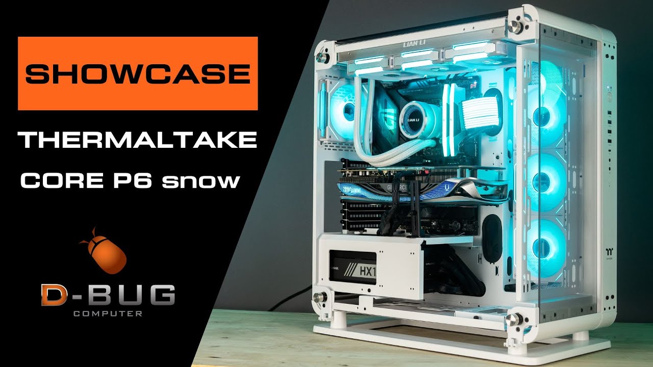 SHOWCASE คอมประกอบ THERMALTAKE CORE P6 | D-bug Computer - YouTube