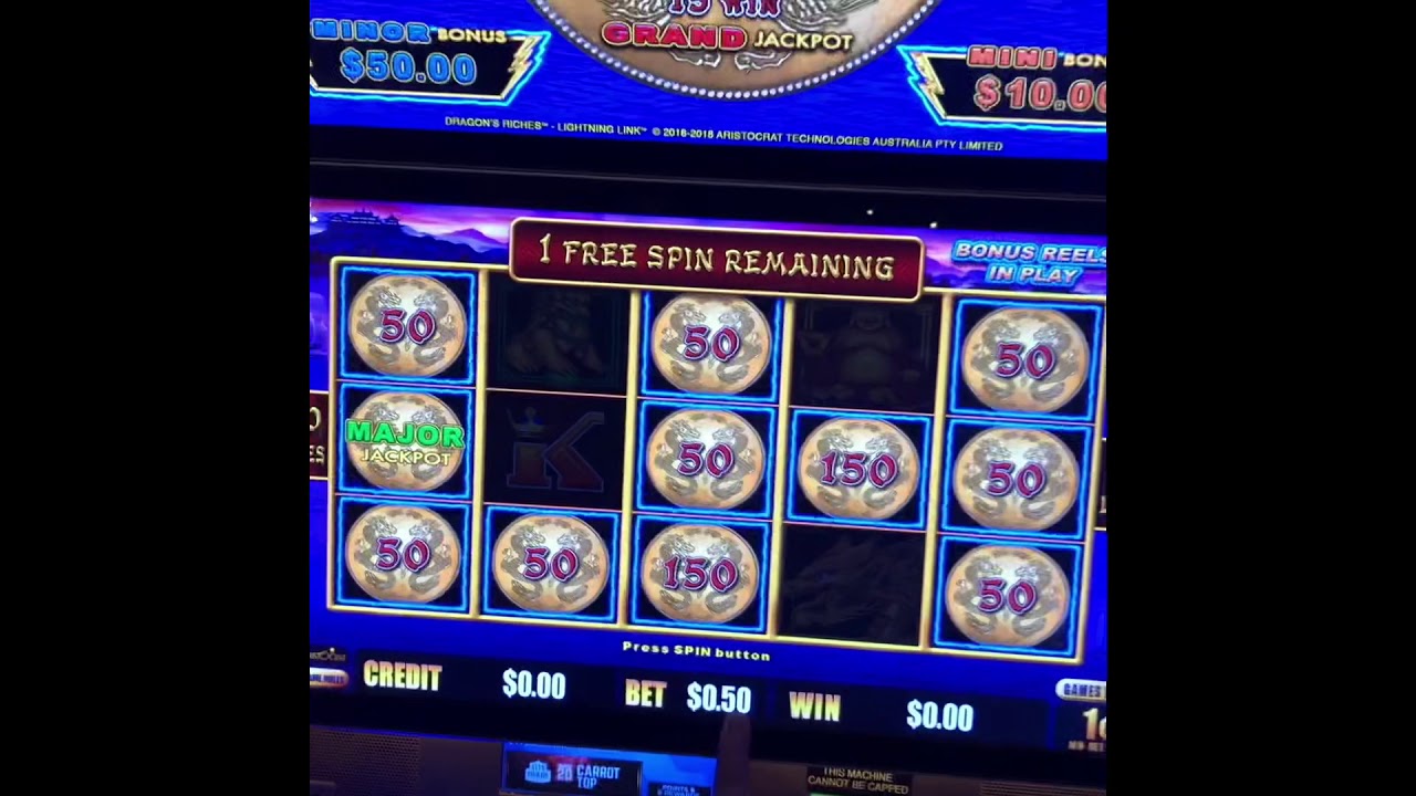 Lightning link major jackpot - YouTube
