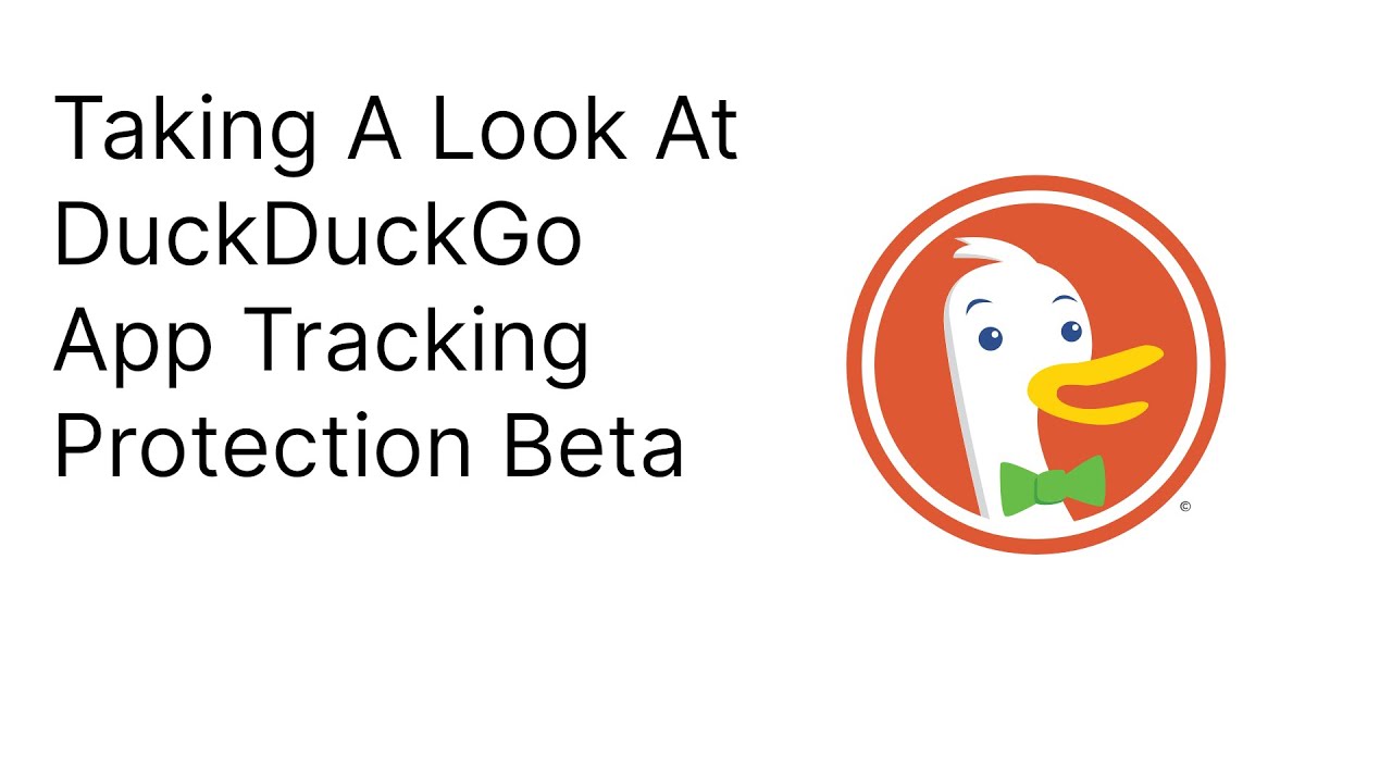 DuckDuckGo App Tracking Protection Beta Hands On - YouTube