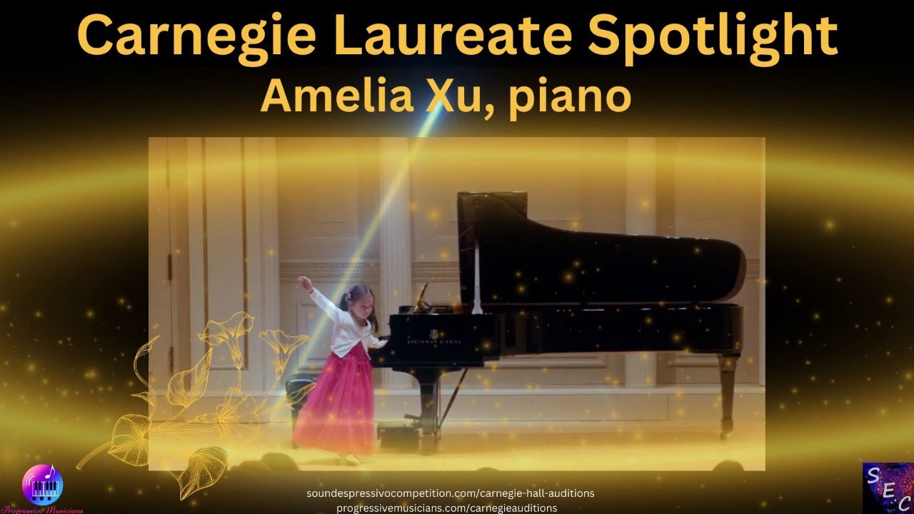 Carnegie Gala Laureate Spotlight. Amelia Xu, Rising Star on concert ...