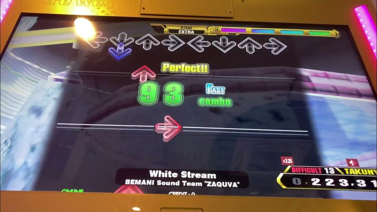 【DDR A3】White Stream【DP DIFFICULT】 - YouTube
