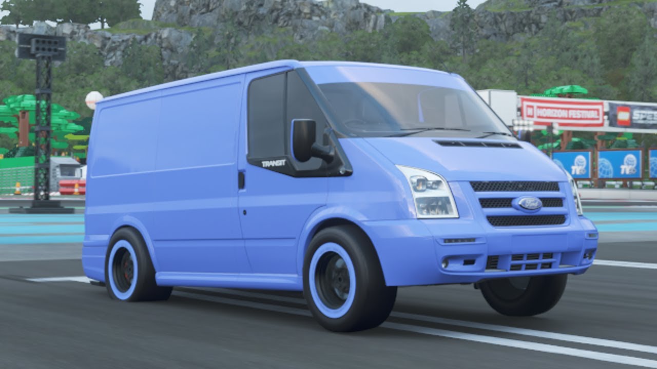 Forza Horizon 4- Ford Transit SuperSportVan -Drag Build - YouTube
