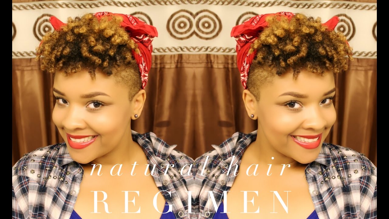 Natural Hair Talk | My 4A Hair Regimen - YouTube