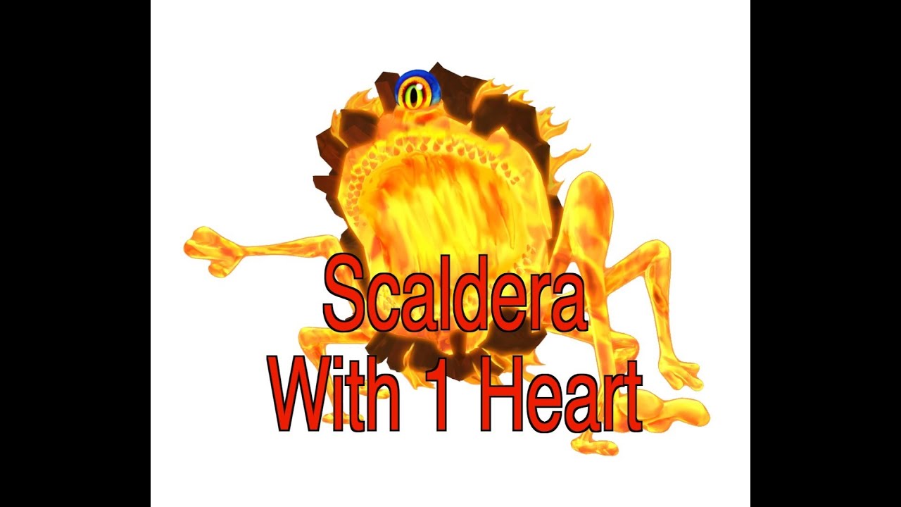 Legend of Zelda: The Skyward Sword Every Boss with 1 Heart: Scaldera ...