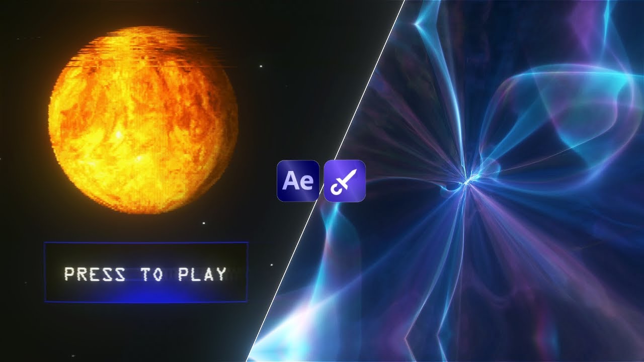 How I made this Advanced CRT Portal Animation Using Exaecut's plugin ...