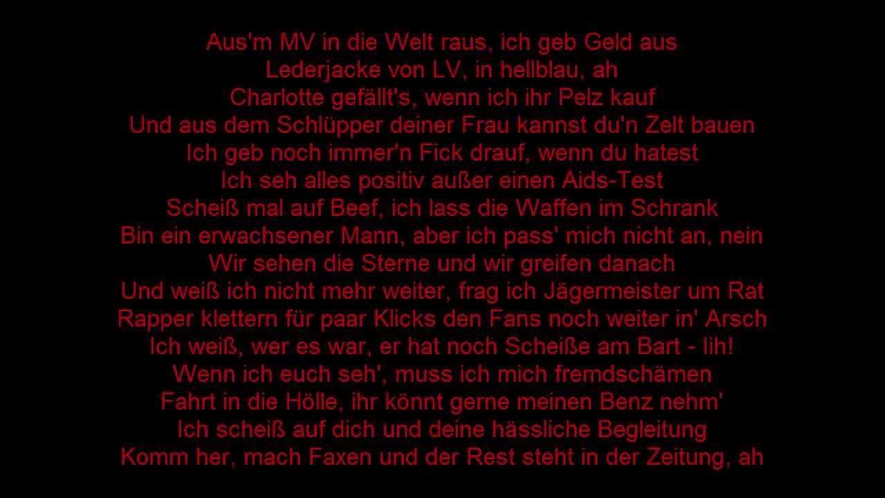 Sido feat. Dillon Cooper - Ackan (Lyrics on Screen) - YouTube