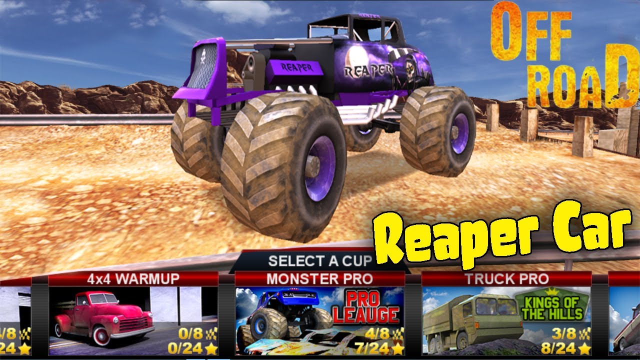 Unlocked Reaper car - Offroad Legends- Best gameplay android,ios | V ...