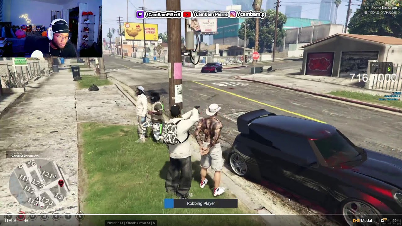 PI3RR3 BACK IN BACKSTREETS LA | GTA 5 RP - YouTube