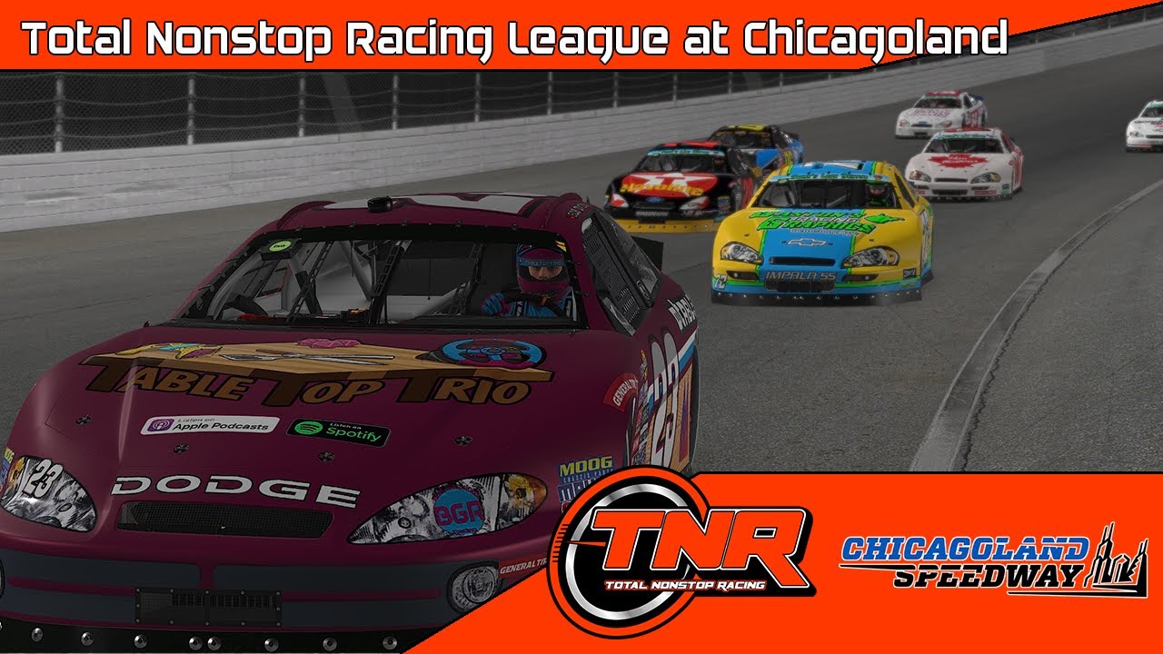 Total Nonstop Racing Gen 4 Cup Series at Chicagoland Speedway - iRacing ...