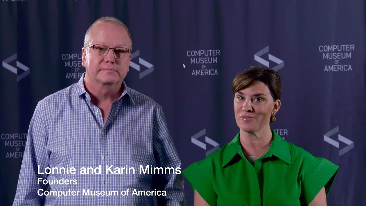 BYTE24 Founders of Computer Museum of America - Lonnie and Karin Mimms ...