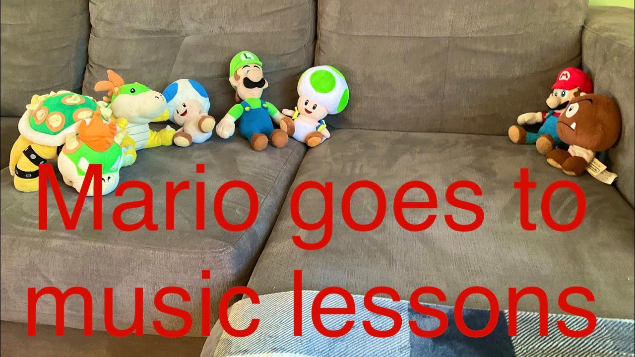 Mario goes to music lessons - YouTube